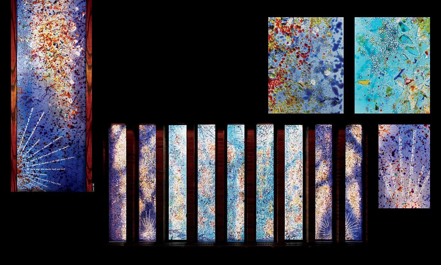 The Wisdom Windows - Sarah Hall Studio