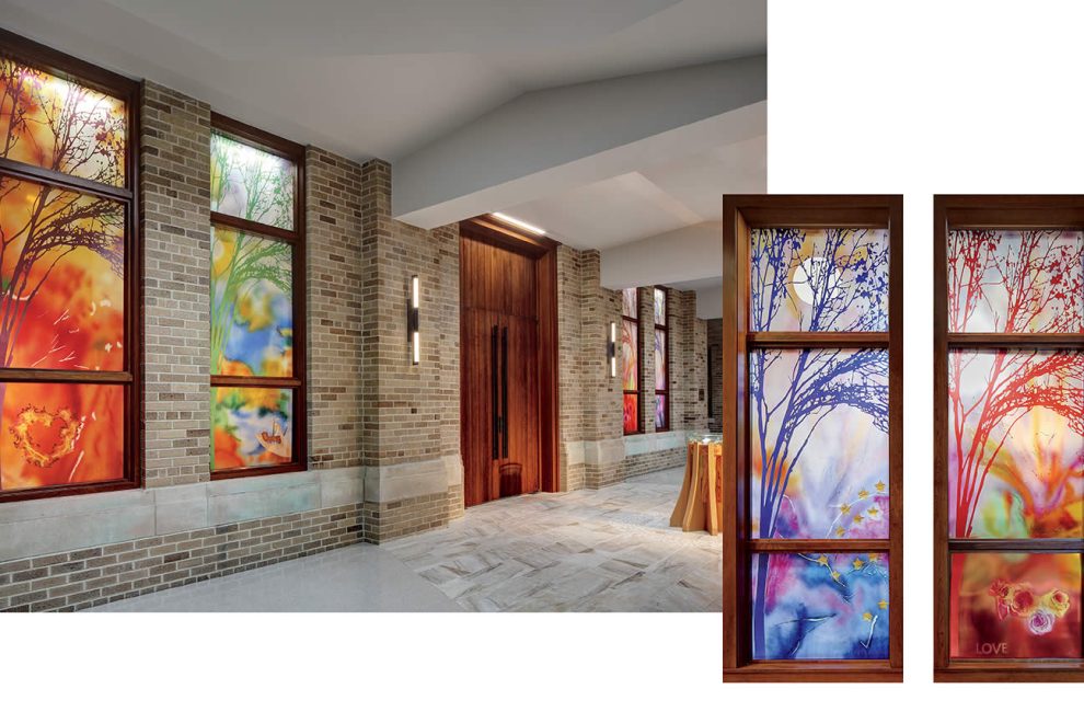 Glass Art for Educational Space | Sarah Hall Studio